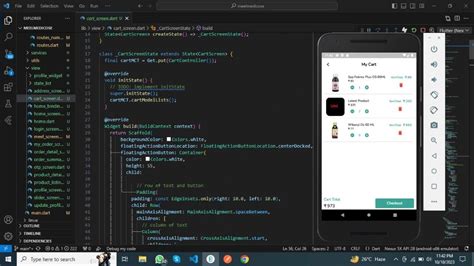 rishiraj jangid on linkedin cart screen flutter android programming