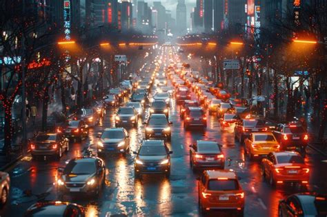 Premium Photo Aicontrolled Traffic Management System Optimizing Flow