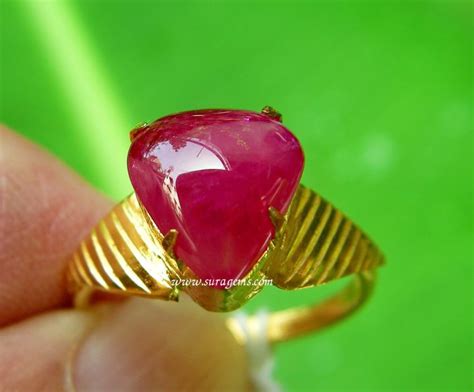 ทับทิมพม่า Myanmar Ruby 緬甸紅寶石 Th