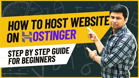 how to host website on hostinger step by step guide must watch