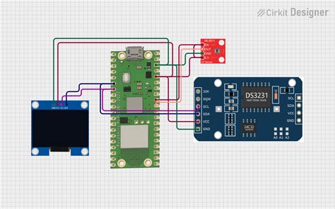 How To Use Raspberry Pi Pico W 2040 Front Side Pinouts Specs And Examples Cirkit Designer