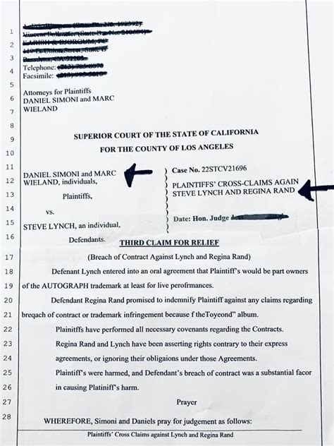 Autograph Founding Guitarist Steve Lynch Update To Fans “daniel Simoni