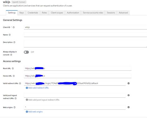 A Guide For Configuring Keycloak As A Authentication Provider In Wikijs Https Wiki Js Org