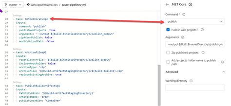 How To Deploy Web App And Web Job In A Single Pipeline