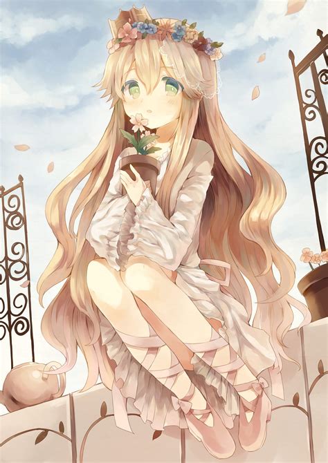 Аниме с русыми волосами Zefirka Club фото и картинки