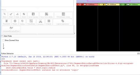 segment editor extra effect not working with my custom slicer version