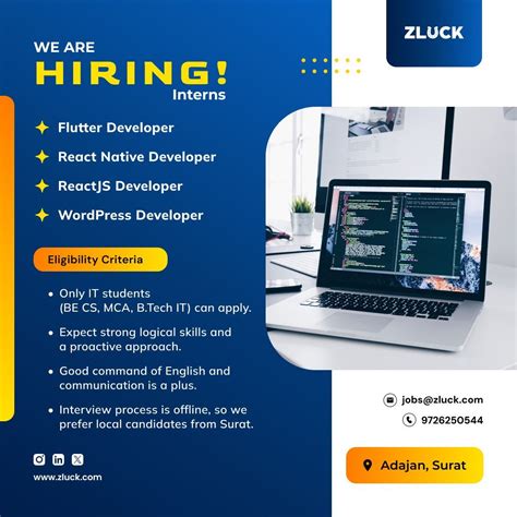 hr zluck solutions on linkedin internship reactnative reactjs