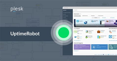 Uptimerobot Extension Plesk
