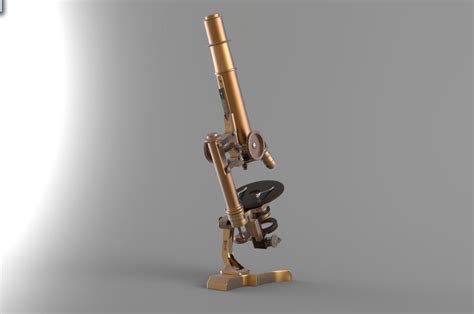 Ancient Microscope Cgtrader