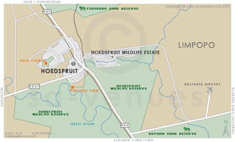 Hoedspruit Map