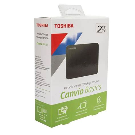 Toshiba Canvio Basics 2TB External USB 3 0 Portable Hard Drive Fgee Technology