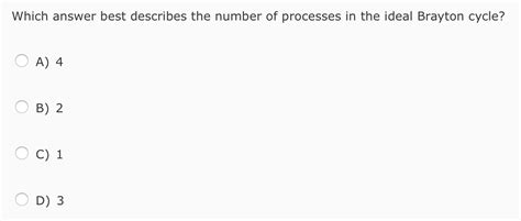 solved which answer best describes the number of processes