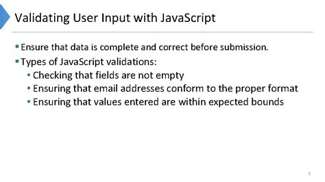 Web Systems Technologies Chapter 16 Clientside Validation Regular