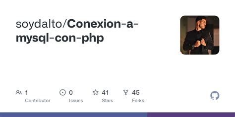 GitHub Soydalto Conexion A Mysql Con Php