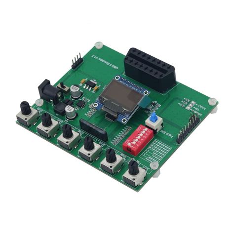 Obd Ii Simulator Obd2 Ecu Simulator With 0 96 128 64 Oled Screen Supports 7 Conventional