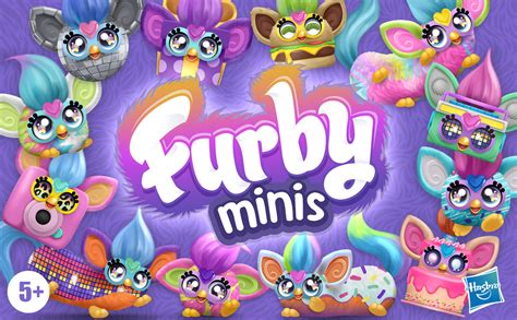 Furby Minis 12 Pack Of Tiny Toy Figures 1 Inch