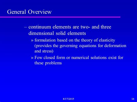 the finite element method ppt video online download