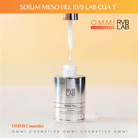 Bộ Dưỡng Da Cao Cấp Meso Fill Rvb Lab Ý