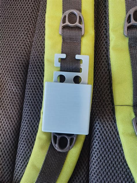 Modular Backpack Attachment By Danielrabi Download Free Stl Model