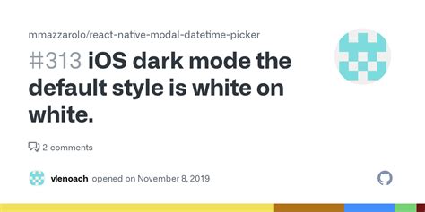 IOS Dark Mode The Default Style Is White On White Issue Mmazzarolo React Native Modal