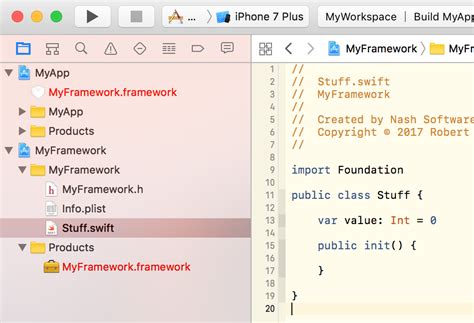 build xcode how to add the built product from one project to another