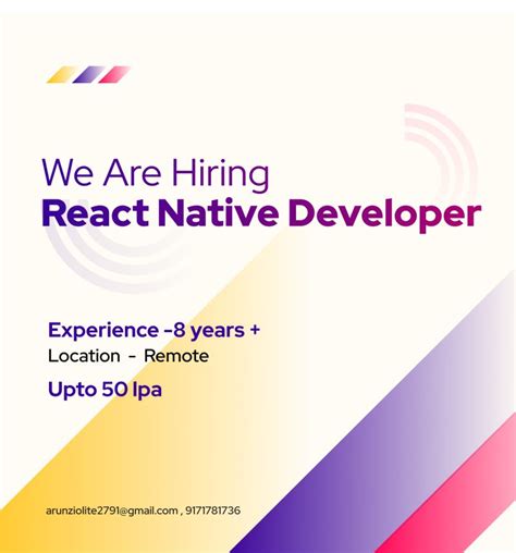 Arun Sen On Linkedin India Remote Indore Remote Reactnative It Appdeveloper Hiring