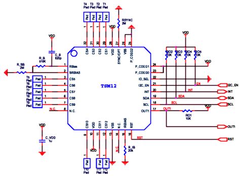 TSM12 12 CH Capacitive Touch Sensor With I2C