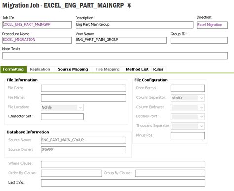 Excel Data Migration Tool Ifs Community