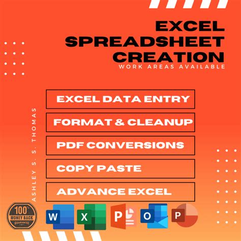 Create And Edit Excel Spreadsheets By Ashleythomas200 Fiverr