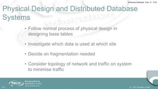 Distributed Database PPTX