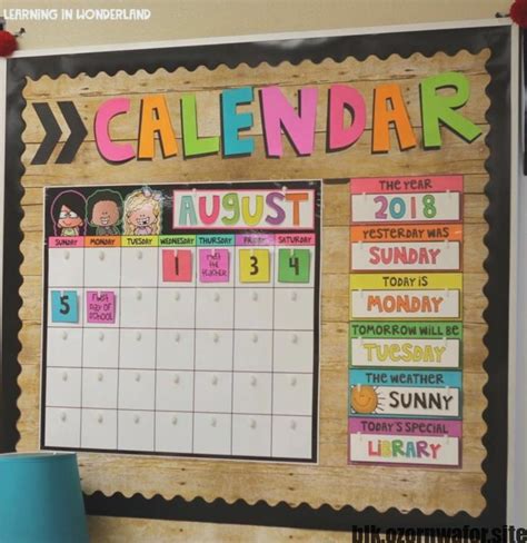 Large Classroom Wall Calendar At Colin Leon Blog