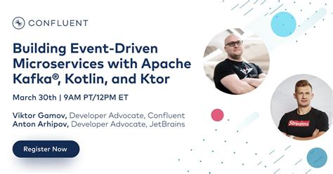 Confluent On Linkedin Build Event Driven Microservice Applications With Apache Kafka Kotlin