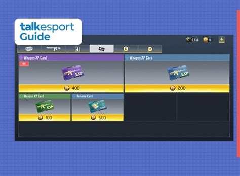 How To Get Weapon Xp Cards In Cod Mobile Fast Way