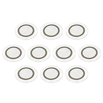 Amazon Com Uxcell 10 Pcs Discs 20mm Acoustic Pickup Transducer Microphone Trigger Buzzer Drum