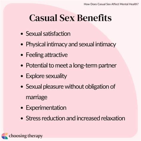 Casual Sex Impact On Mental Health
