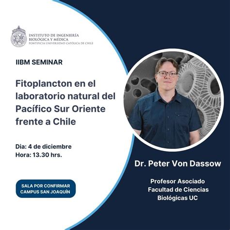Seminario Iibm Fitoplancton En El Laboratorio Natural Del Pacífico Sur