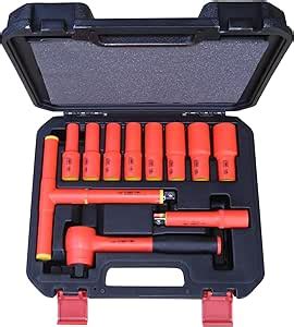 1000v Insulated Extra Deep Metric Socket Set 11 Piece 1 2 Dr Made