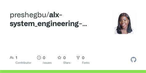 Github Preshegbualx Systemengineering Devops