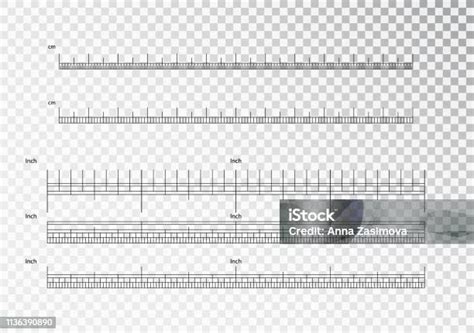 인치 및 메트릭 눈금자입니다 센티미터 및 인치 측정 단위 Cm 메트릭 표시기 측정 크기 표시 눈금자 도구의 정밀 측정 센티미터 아이콘 도구 고립 된 벡터입니다 가득 찬에