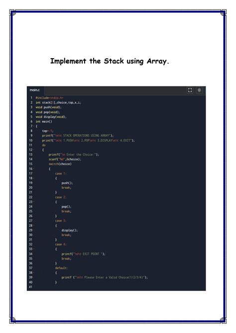 SOLUTION Stack Queue And Structure Examples Studypool