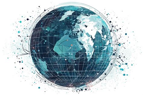 Premium Vector Futuristic Globalization Interface A Sense Of Science
