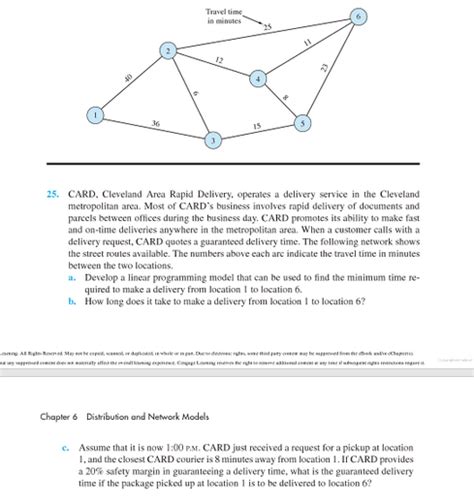 Quantitative Methods Shortest Path Question Chegg Com
