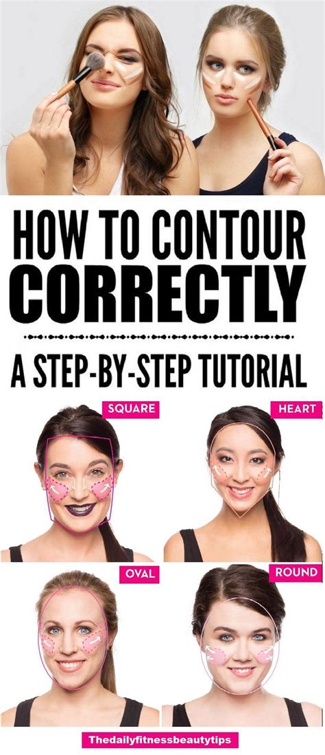 How To Contour And Highlight For Your Face Shape In 5 Easy Steps Artofit