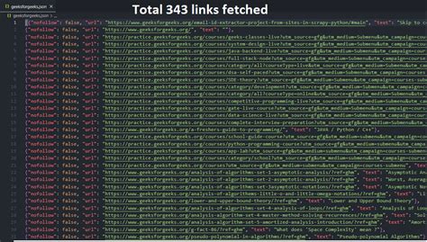 Scrapy Link Extractors GeeksforGeeks