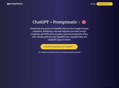 Suresh Gunasekaran On Linkedin Promptmatic Chatgpt Extension