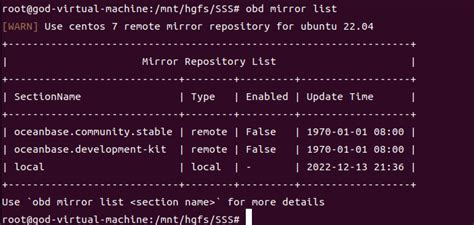 使用OceanBase all in one 的obd demo部署单机OB登录数据库后语句多数报错Can t connect to MySQL server on