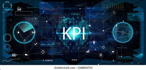 Key Performance Indicator Kpi Business Analytics Stock Vector Royalty Free
