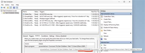Powershell Cannot Use Username Variable Inside Scheduled Task Stack Overflow