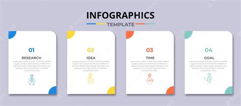 Premium Vector | Vector simple infographic design template