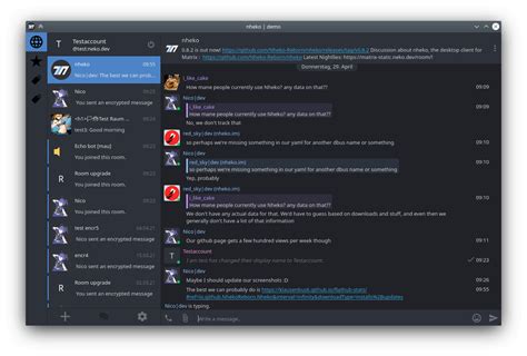 nheko desktop client for matrix linuxlinks